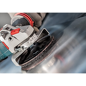 Bosch Professional 1x Expert N880 Fleece Discs (for Steel Sheets, Ø 125 mm, Grit 80/100, Accessories Random Orbital Sander)