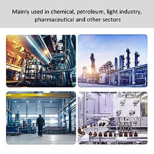 Tube Flowmeter, Clear Scoring Line Acid Resistant Stable Performance Pipe Flowmeter for Light Industry for Chemical