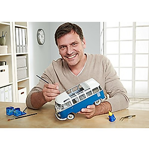 Revell 07009 Volkswagen T1 Samba Bus Model Kit, 1:16 Scale 27.2 cm, Multi-Color, 223