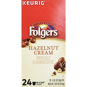 Hazelnut Cream K-cup for Keurig Brewers, 24-count, 24 Count