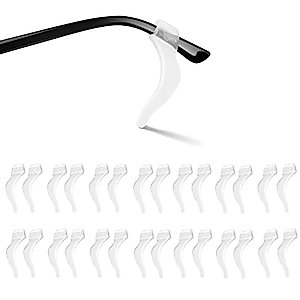 SMARTTOP Eyeglass Ear Grip - Soft Comfortable Anti-slip Holder, Silicone Ear Hook, Eye glass Temple Tips Sleeve Retainer for Sports Glasses, Sunglasses Presbyopia Reading Glasses