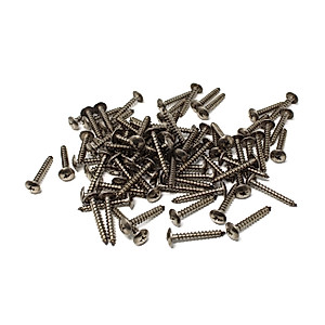 10 x1-1/4" SS Phillips Truss Head Screw Set 80 Piece Dock Bumper Edging Piling Cone Fastener