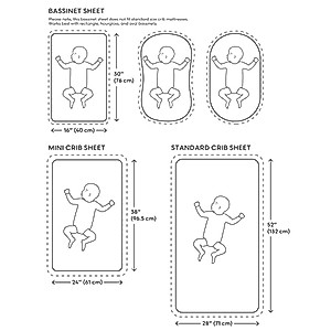 mushie Extra Soft Bassinet Muslin Crib Sheet | 30" x 16" (Blush)