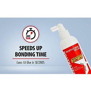 Starbond "Pinocchio" Pump CA Glue Accelerator - Instantly Dries Super Glue (8 Ounce)