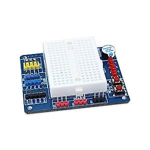 sb components BreadPi - Multipurpose HAT for Raspberry Pi 4, 3B+, 3, 2, Zero and Zero W, Raspberry Pi Expansion Board Designed for Digital and Analog I/O Manufacturer