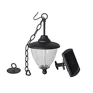 Classy Caps HL152 Eclipse Solar Hanging Chandelier, Black