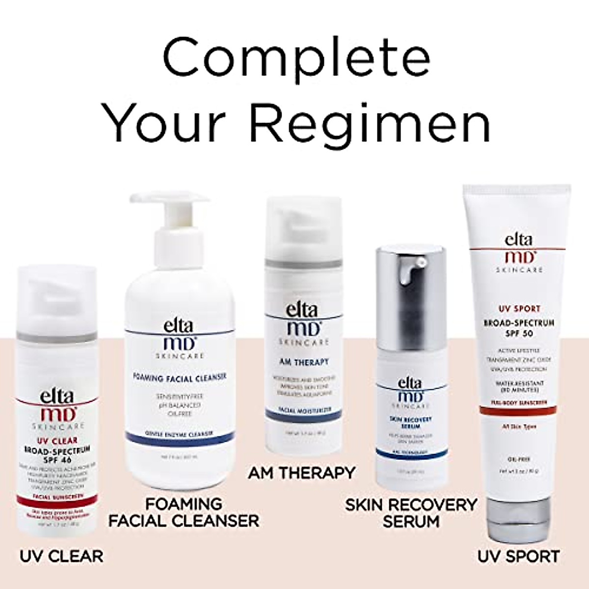 EltaMD UV Clear SPF 46 Face Sunscreen, Broad Spectrum Sunscreen for Sensitive Skin and Acne-Prone Skin, Oil-Free Mineral-Based Sunscreen Lotion with Zinc Oxide, Dermatologist Recommended, 1.7 oz Pump