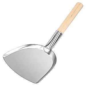 Smash Burger Spatula for Griddle, 7.5*7.5 Inch Griddle Food Mover Scoop Blackstone Griddle Scoop Spatula Burger Spatula Griddle Grill Spatula Smashed for BBQ Grill and Flat Top Griddle