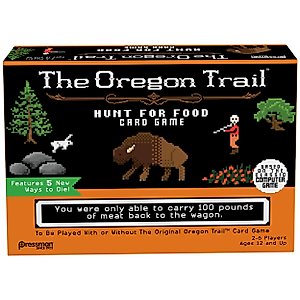 The Oregon Trail: Hunt for Food Card Game - Based On The Classic Computer Game by Pressman