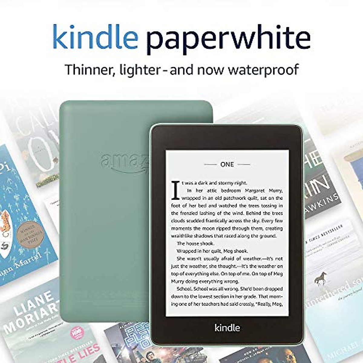 Certified Refurbished Kindle Paperwhite – (previous generation - 2018 release) Waterproof with 2x the Storage – Ad-Supported