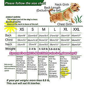 8 Pieces Hawaii Style Floral Dog Shirt Pet Summer T-Shirts Sweat Hawaiian Printed Pet Clothes,Breathable Cool Clothes Beach Seaside Puppy Shirt for Small Dogs (Large)