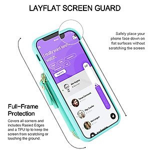 iPhone XR Case, ZVE for iPhone XR Wallet Case with Credit Card Holder Slot Shockproof Protective Leather Wallet Zipper Pocket Purse Handbag Wrist Strap Case for Apple iPhone XR 6.1" (2018) Blue