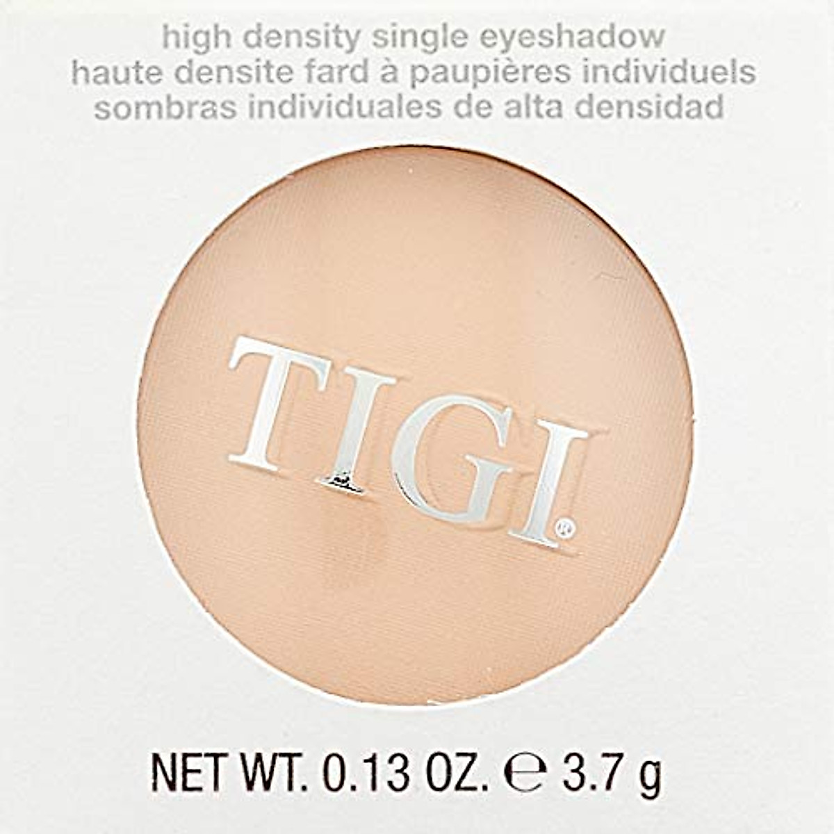 TIGI Cosmetics High Density Single Eyeshadow, Vanilla Matte, 0.13 Ounce