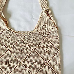 Fairycore Hobo Bag for Women Fairy Grunge Aesthetic Hobo Bag Aesthetic Tote Bag Fairy Grunge Accessories (Brown)