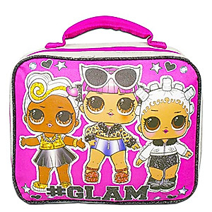 LOL Surprise Lunch Box for Girls Set - LOL Surprise Lunch Bag, Stickers, More | LOL Surprise School Supplies