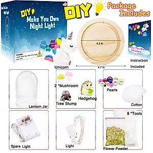 Make Your Own Night Light Dino (Unicorn)