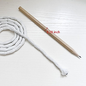 5.2 Yard Curtain Weighted Tape for Sheer Curtain Tulle Fabrics and Drapes Cording Curtain Sheer Weights for Outdoor Curtains Wire Rope Curtain Accessories DIY 0.066 Lb/Meter