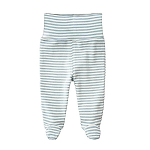 Teach Leanbh Infant Baby 3 Pack Footed Pants Cotton High Waist Casual Leggings (12 Months, A)