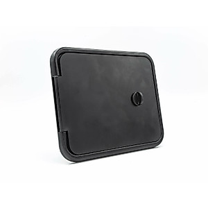 THETFORD RV Camper Storage Up to 4 Inch PVC or Flex Sewer Hose Hatch Black PN 94303