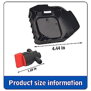 308649003 5687301 Air Filter & Cover & Oil Tube for Ryobi RY251PH RY252CS RY253SS RY254BC