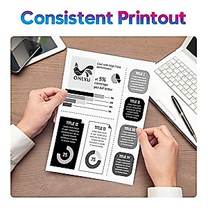 ONLYU Compatible Toner Cartridge Replacement for HP 26X CF226X HP 26A CF226A 26A 26X Pro M402n M402dn M402dw Pro MFP M426fdw M426fdn M426dw (Black, 2-Pack)