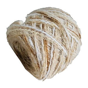 2PCS Oatmeal Milk Hand Mixed Yarn Fine Quality Flat Hand Knitting Crochet Colorful Blended Yarn Cotton Thread for Scarf (Color : B 2pcs)