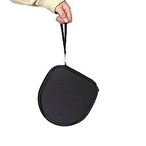 Hermitshell Hard Travel Case for Silensys E7 / PurelySound E7 / MOVSSOU E7 / COWIN E7 / Tapela E7 / Audonia E7 Active Noise Cancelling Bluetooth Headphones （Black）