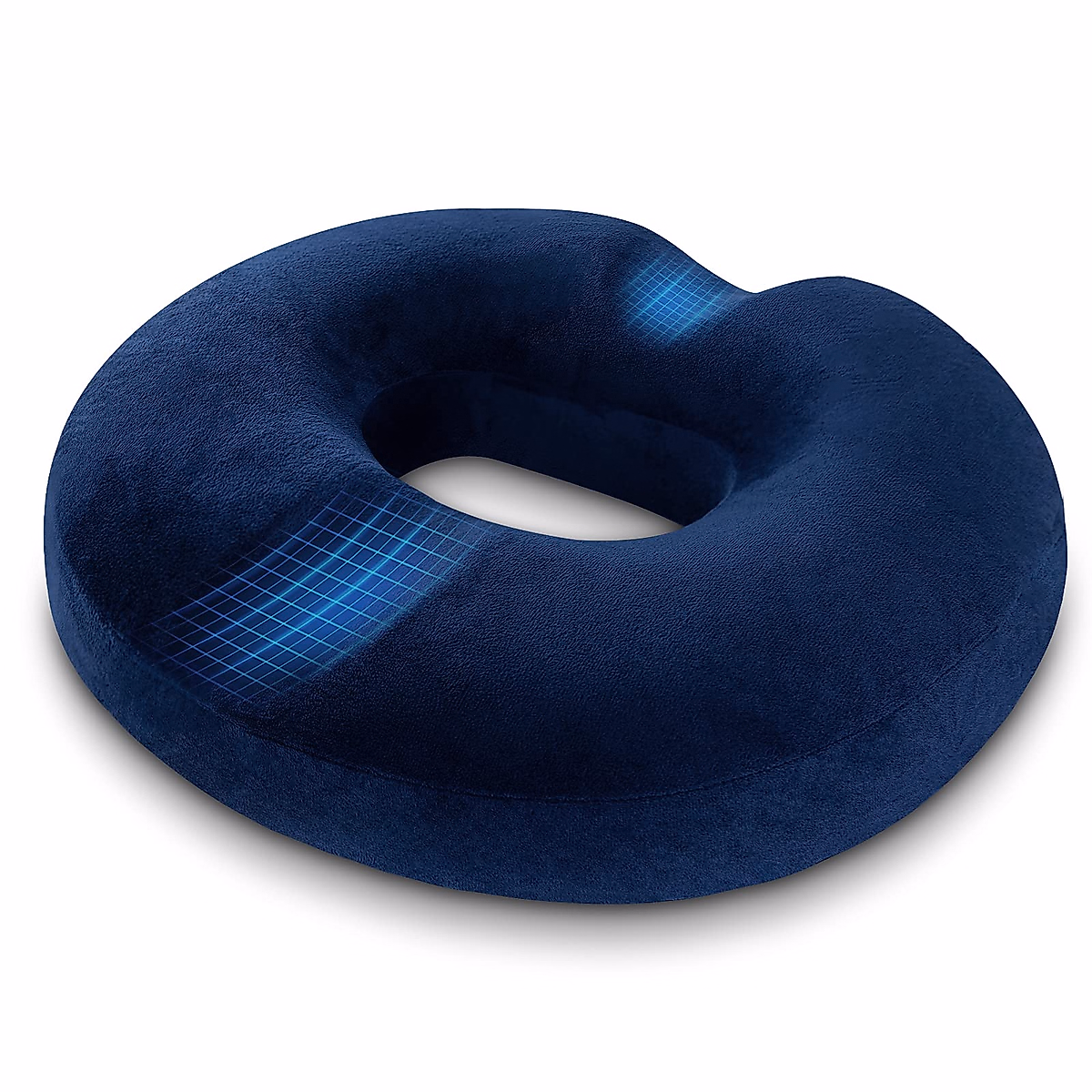 HOMCA Donut Pillow for Tailbone Pain, Hemorrhoid Pillows for Sitting After Surgery, Memory Foam Coccyx Cushion for Postpartum Pregnancy, Car Seat Office Chair Cushion for Pressure Relief