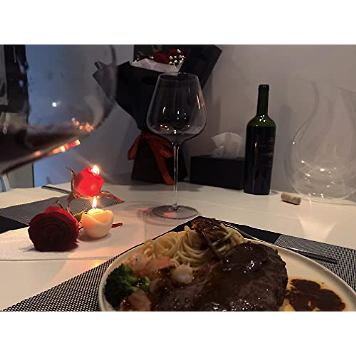 Zestler Bundle Stainless Steel Wax Removal Blade + 6 Red Low Temperature Body Safe Rose Candle Refills