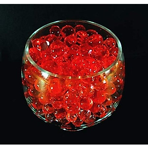 True Red Polymer Water Gel Beads for Vase Filler Table Centerpieces (8 oz. Will Yield 6 Gallons)
