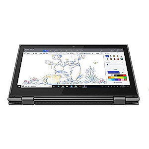 Lenovo 300e 11.6" 2-in-1 Touchscreen Winbook (Intel N4120, 4GB RAM, 128GB Storage (64GB eMMc + 64GB IST SD Card), Webcam) Ruggedized, Water Resistant, Education Laptop, Type-C, Wi-Fi, Win 10/11 Pro