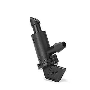 100 Pack 1 GPH Flag Irrigation Dripper Emitter 4L/H Garden Irrigation Drip Emitters Irrigation Emitter Flag Dripper Drip Irrigation Connect 4mm/7mm Hose for Home Garden Trees Herbs (Black)