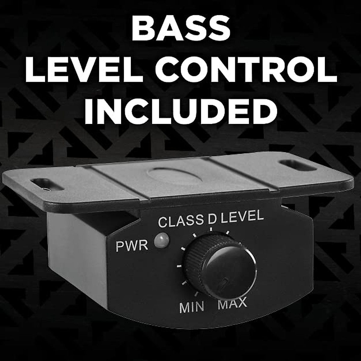 NVX XAD13 2000W RMS 1-OHM Stable Full Bridge Class D High Power Competition Monoblock Car Audio MOSFET Amplifier with Remote Subwoofer Level Control