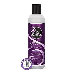 Original Curl Keeper Anti-Frizz Curl Defining Hair Styler (8 Oz) - Lightweight Curl Definer Liquid Gel for All Weather Conditions - Wavy & Curly Hair Products for Women (Cream Alternative)