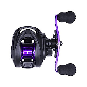 Menolana Fishing Reel, Gear Ratio 6.3:1 8kg Max Drag, Baitcaster for Fishing, Right Hand