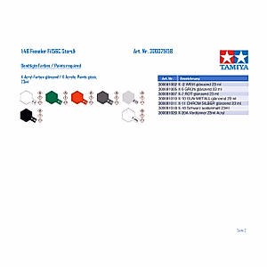 Tamiya Fieseler Fi 156 Storch Plastic Model Kit, 1/48 Scale, Black