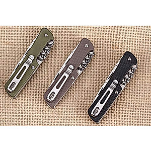 Ruike Multifunctional Knive, Green, G10 (M51-G)