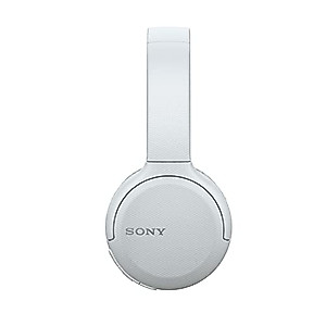Sony Wireless Headphones WH-CH510: Wireless Bluetooth On-Ear Headset with Mic for Phone-Call, White (Amazon Exclusive)