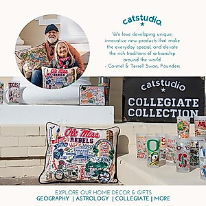 Catstudio Collegiate Zipper Pouch, Ohio State University Travel Toiletry Bag, Ideal Gift for College Students or Alumni, Makeup Bag, Dog Treat Pouch, or Travel Purse Pouch