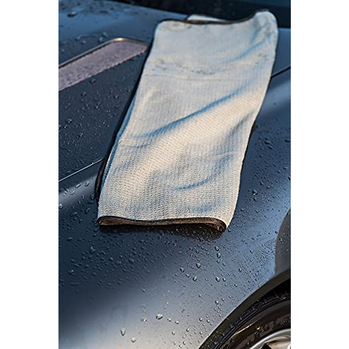 303 Products Waffle Weave Drying Towel - Premium and Ultra Absorbent - Safely Dries Paint Without Scratching - Perfect for Use After Car Wash, 1 Pack (39015)
