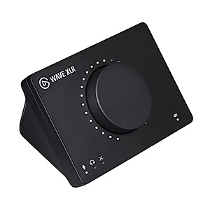 Elgato Wave XLR - Audio Mixer and 75 db Preamp for XLR Mic to USB-C, Control Interface with 48V Phantom Power, Tap-to-Mute, Digital Mixing Software for Streaming, Recording, Podcasting on Mac and PC