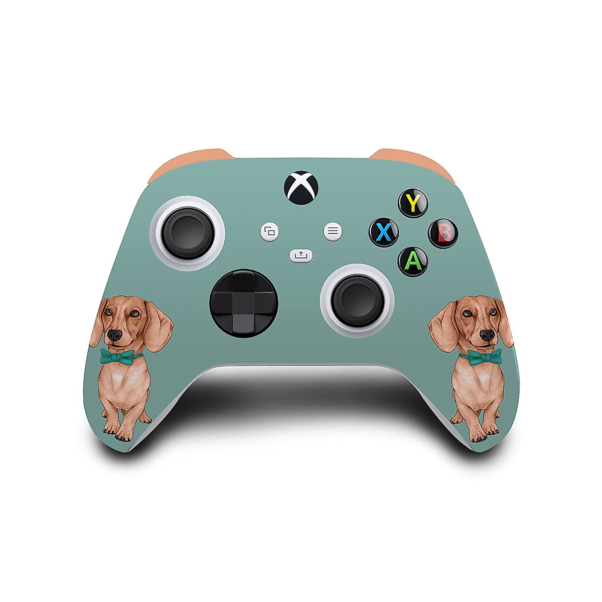Head Case Designs Officially Licensed Barruf Dachshund, The Wiener Art Mix Vinyl Sticker Gaming Skin Decal Cover Compatible With Xbox Series S Console and Controller Bundle