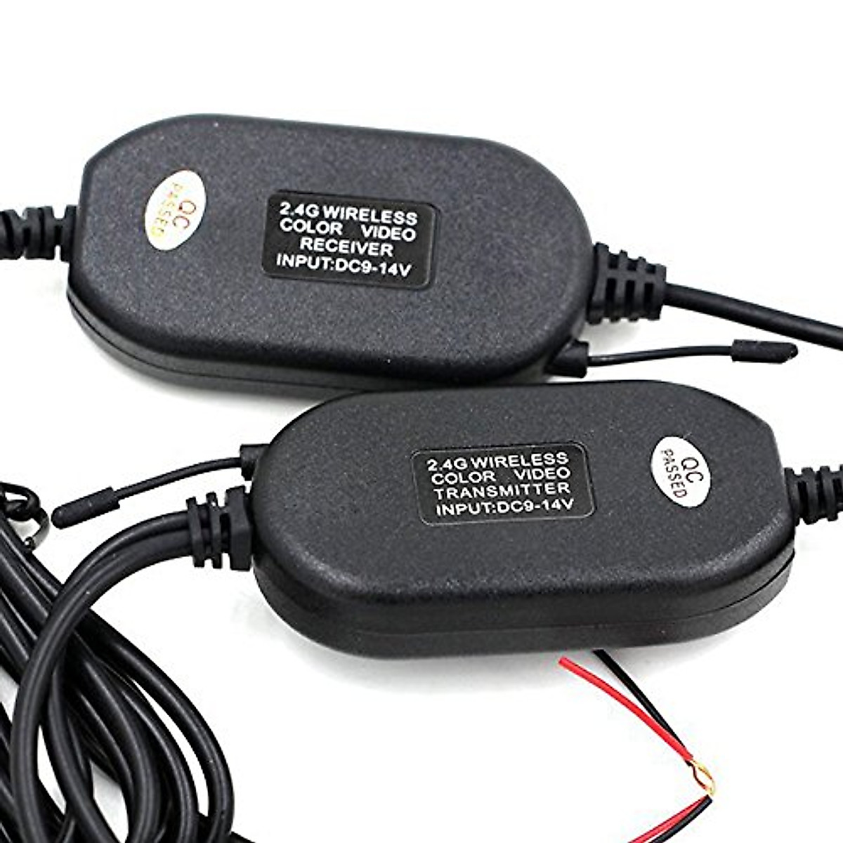 EZoneTronics 2.4G Car Backup Camera Rearview Camera for Vehicle Wide Angle HD Easy-Installation 7LED Night Vision Waterproof Rear View Back Up Camera Fit All Cars