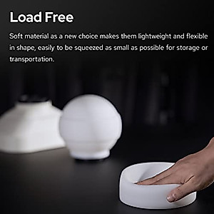 Godox ML-CD15 Flash Diffuser Modifier Bundle Diffusion Dome for V1S V1C V1N V1F V1O V860III V860II V850III TT685II TT600 TT685 AD200 AD200PRO AD300PRO AD400PRO ML30 ML60 ML60BI(Included 3 adapters)