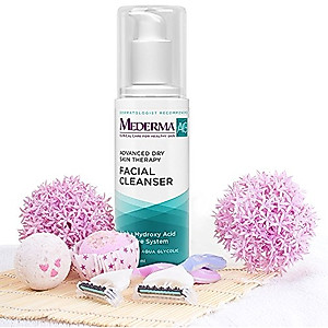 Mederma AG Hydrating Facial Cleanser–formula with glycolic acid gently cleans while exfoliating and hydrating skin. Dermatologist recommended brand, fragrance-free, soap-free, hypoallergenic-6 ounce
