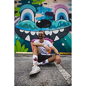 Cool Socks, Unisex, Movies, E.T. Extra Terrestrial, Crew, Funny Cute Silly 80's