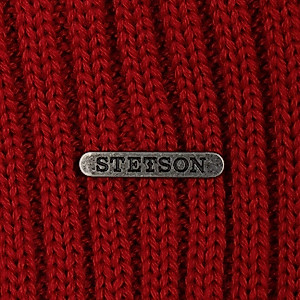 Stetson Northport Knit Hat Women/Men red One Size