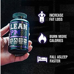 Jacked Factory Burn XT Thermogenic Fat Burner & Lean PM Nighttime Weight Loss Supplement for Men & Women 60 Veggie Diet Pills