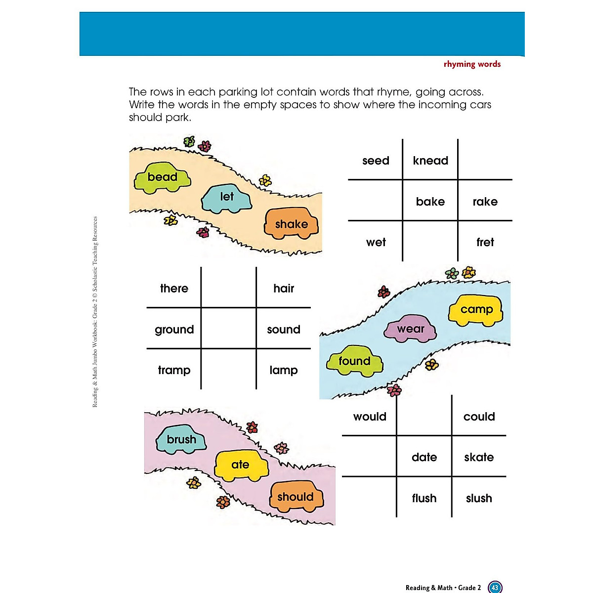 Scholastic Success with Reading and Math Jumbo Workbook