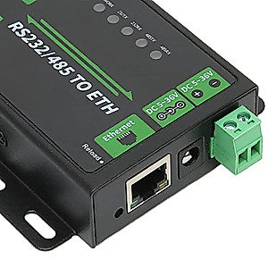 GUPE Industrial RS232485 to ETH, RS232RS485 to Ethernet Converter MDIMDIX Ethernet Interface 32bit ARM Processor Low Power for Computer Accessories